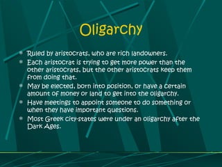 Ancient Greece Governments | PPT