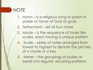 Ancient Greece and Rome_The Western Music | PPTX