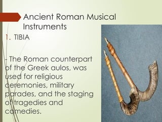 Ancient Greece and Rome_The Western Music | PPTX