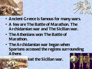 Ancient greece assesment | PPT