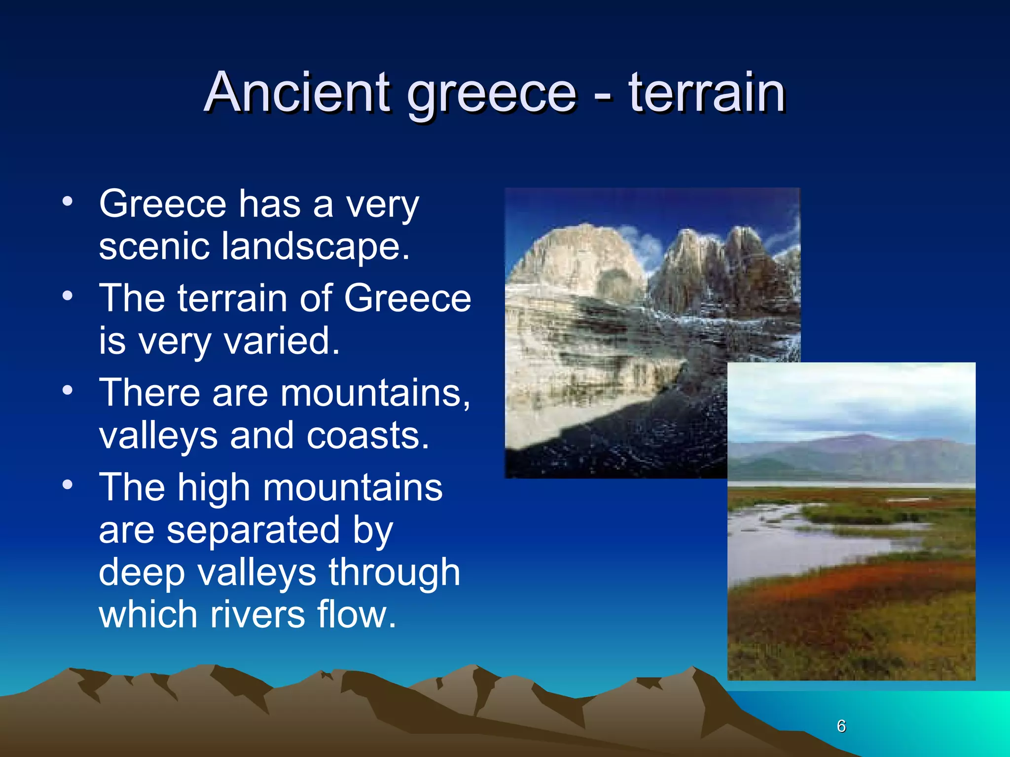 Ancient greece geography | PPT