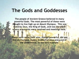 _Ancient_Greece_-_Gods_and_Goddesses | PPT