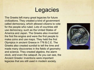 Ancient greece hd sajid | PPTX | Religion & Spirituality