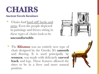 Ancient Greece Interior Design & Furniture | PDF