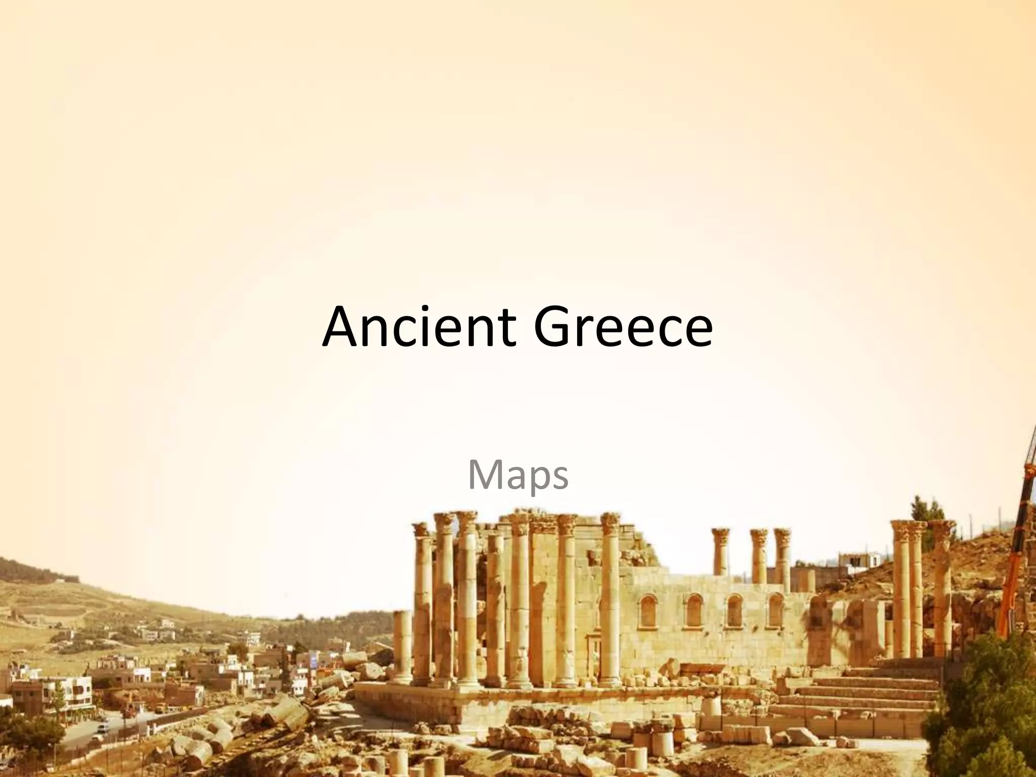 Ancient Greece Maps | PPT
