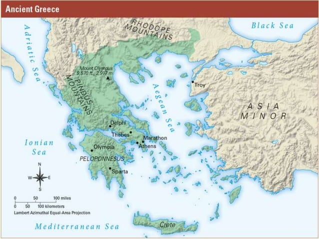Ancient Greece Maps | PPTX