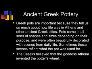 Ancient greecepottery | PPT