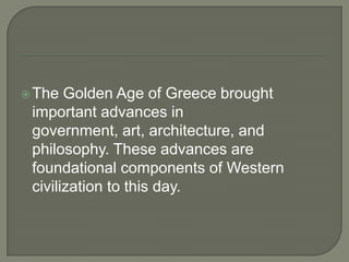 Ancient greece powerpoint | PPT