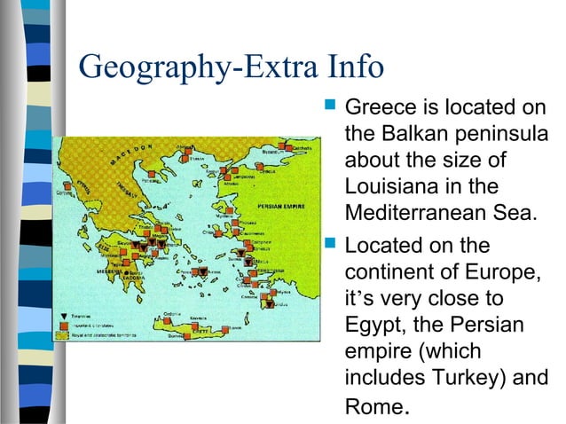 Ancient greece ppt | PPT | Geography | Science
