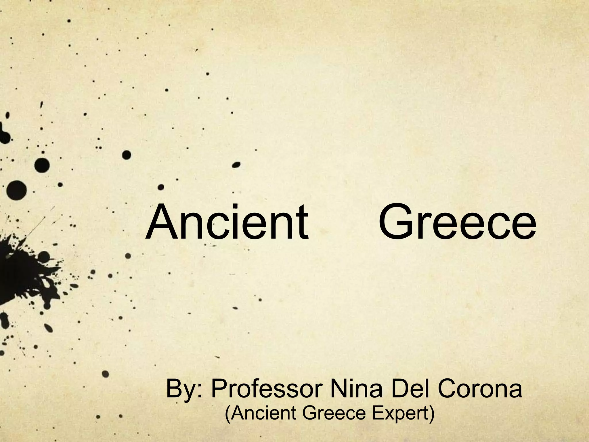 Ancient greece report | PPTX