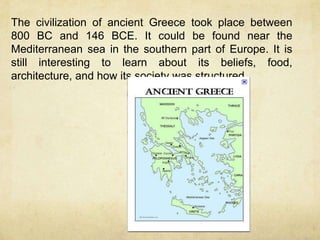 Ancient greece report | PPTX
