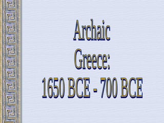 Ancient Greece Summary | PPT