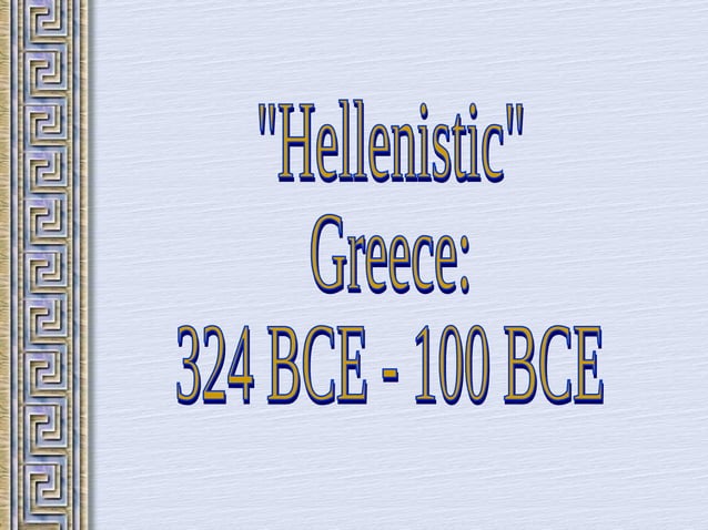 Ancient Greece Summary | PPT