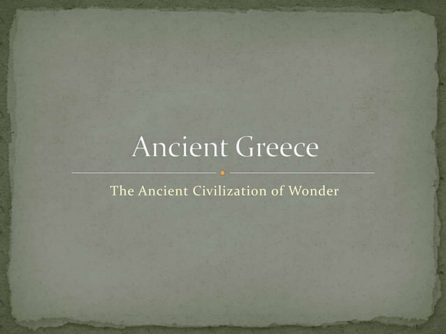 Ancient Greece Writing Component | PPT
