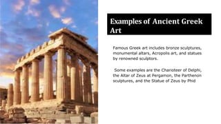 ancient greek art power point presentation | PPTX