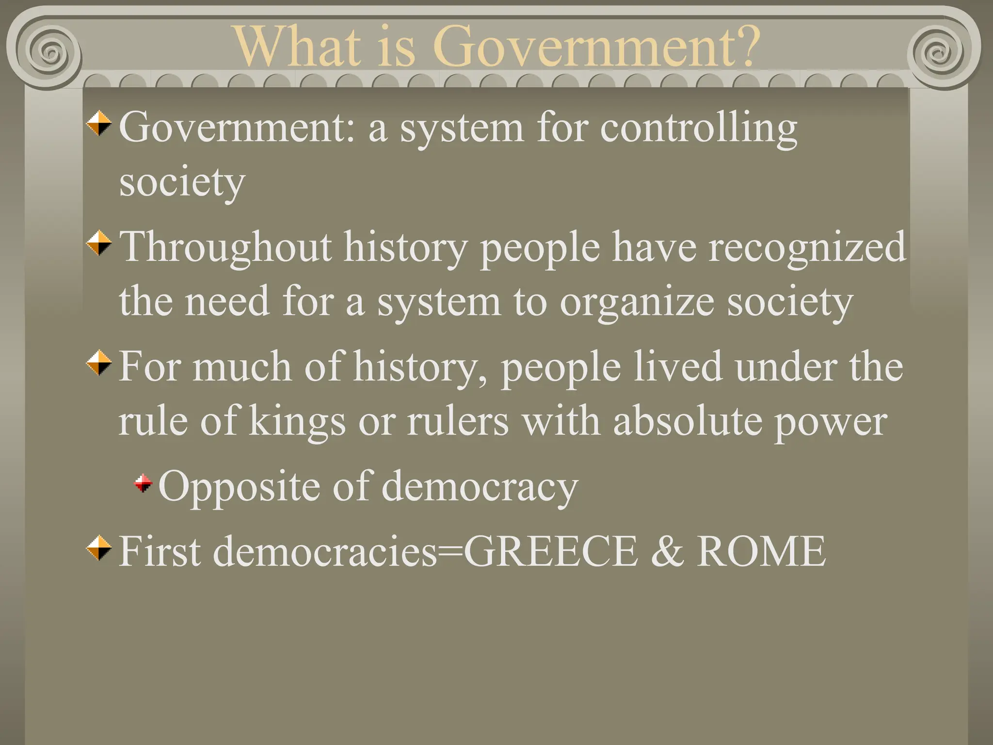 Ancient Greek andzscsdsaddADSAD Roman Democracy.ppt