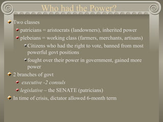 Ancient Greek andzscsdsaddADSAD Roman Democracy.ppt