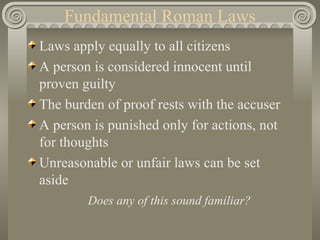 Ancient Greek andzscsdsaddADSAD Roman Democracy.ppt