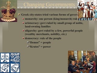 Ancient Greek andzscsdsaddADSAD Roman Democracy.ppt
