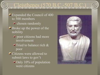 Ancient Greek andzscsdsaddADSAD Roman Democracy.ppt