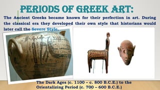 Ancient Greek Art presentation for .pptx