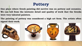 Ancient Greek Art presentation for .pptx