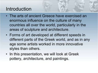 Ancient Greek Art | PPTX | Painting | Arts and Crafts