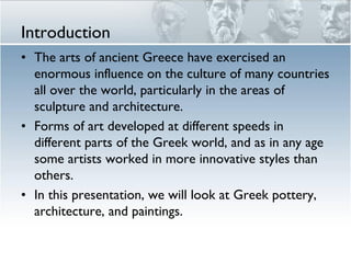 Ancient greek art powerpoint | PPT
