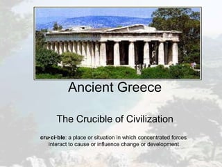 Ancient Greek Civilization.ppt | Geography | Science