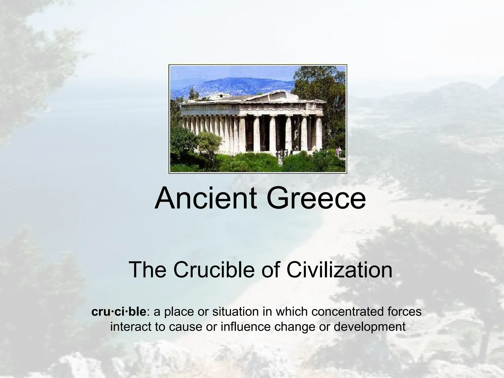 Ancient Greek Civilization world history | PPT