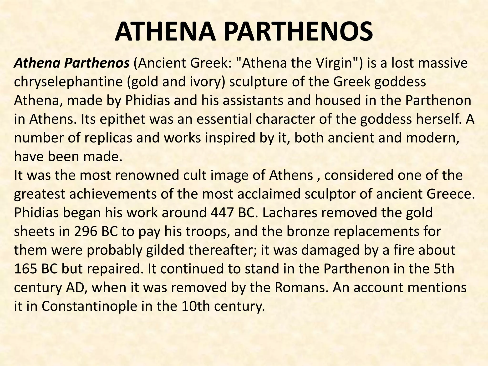 Ancient greek civilization art and architecture | PPTX