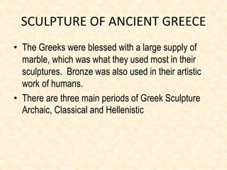 Ancient greek civilization art and architecture | PPT