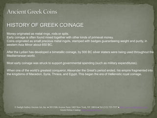 Ancient Greek Coins | PDF