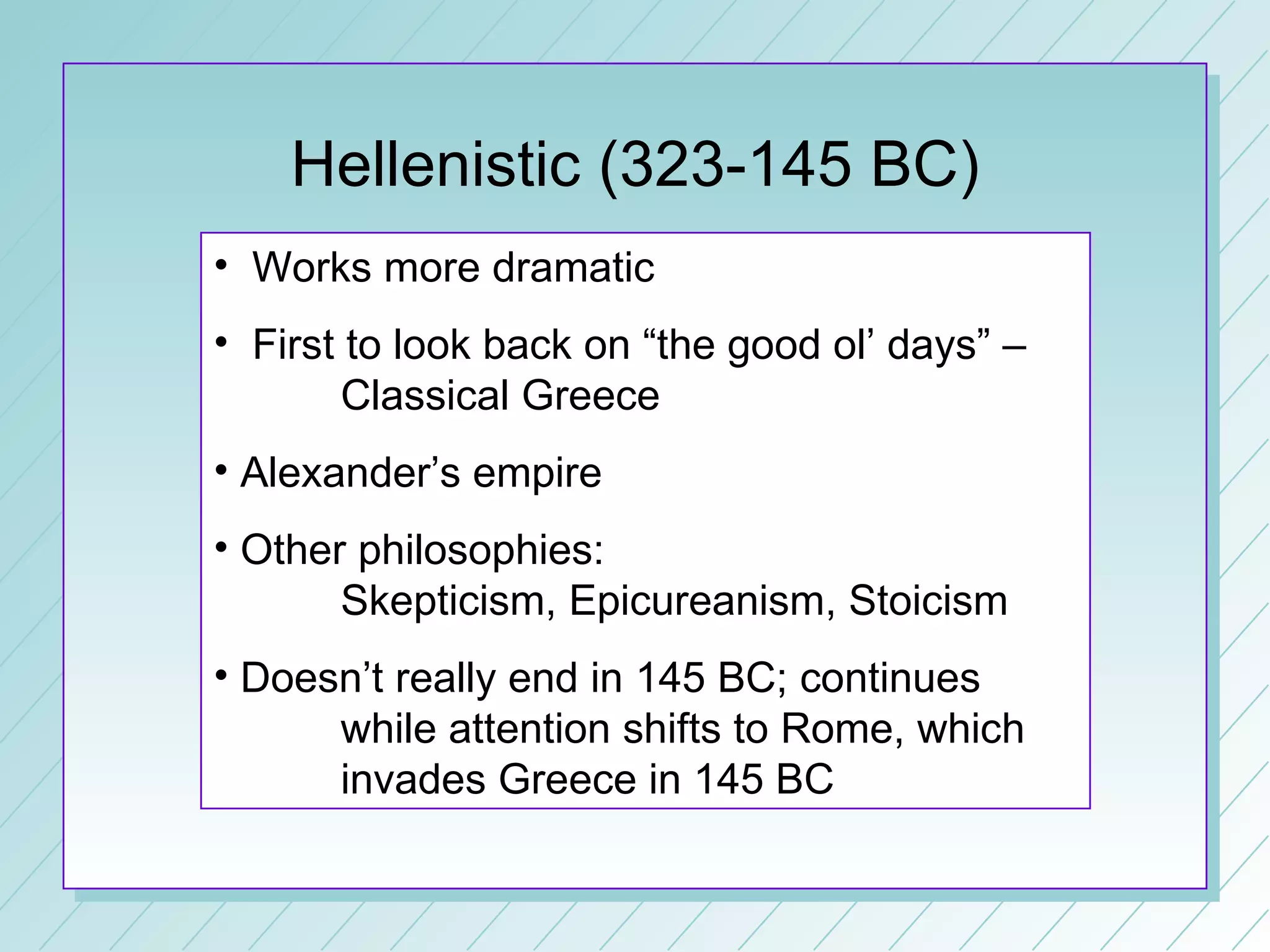 Ancient Greek Culture | PPT