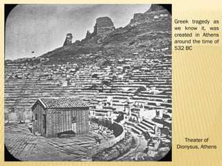 Ancient Greek Drama and Theater | PDF