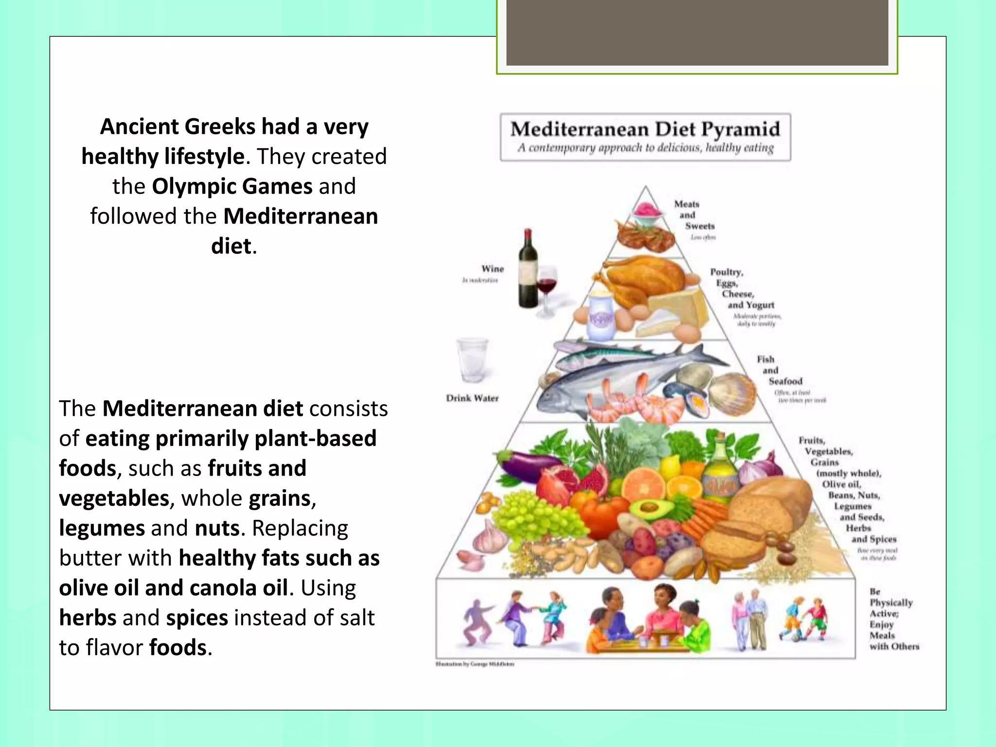 Ancient greek healthy habits routines | PPTX