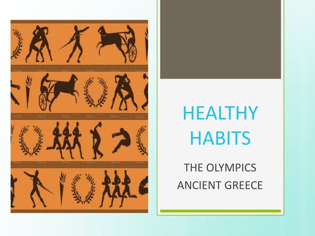 Ancient greek healthy habits routines | PPT
