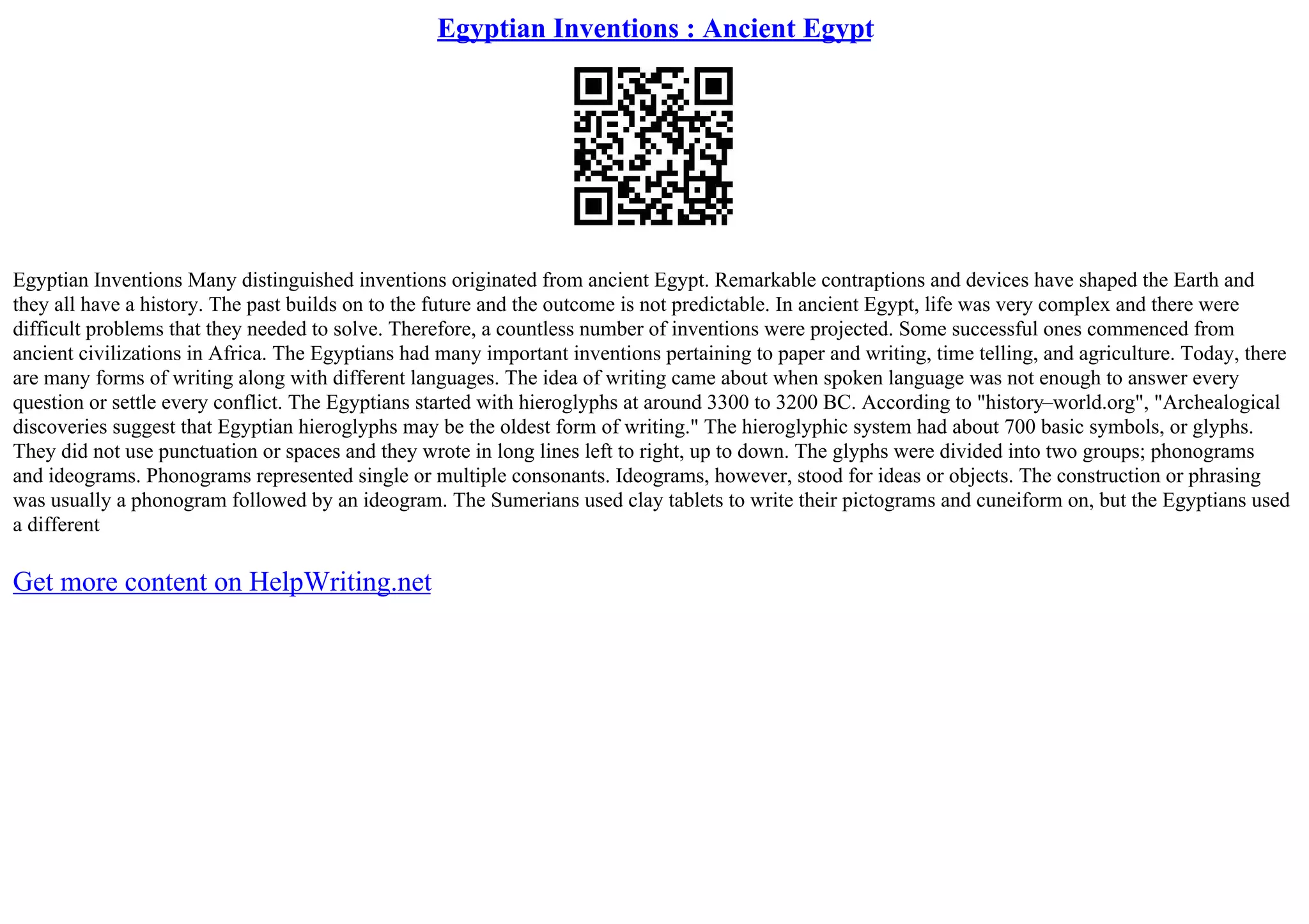 Ancient Greek Inventions Essay | PDF | Geography | Science