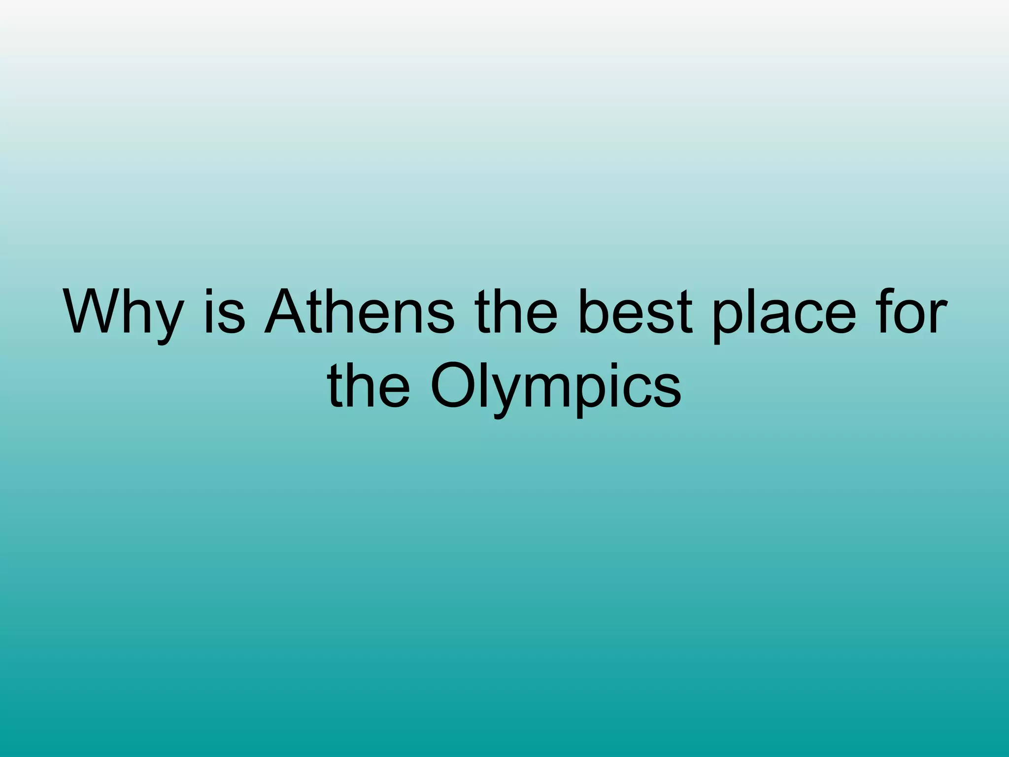 Ancient greek olympics | PPT