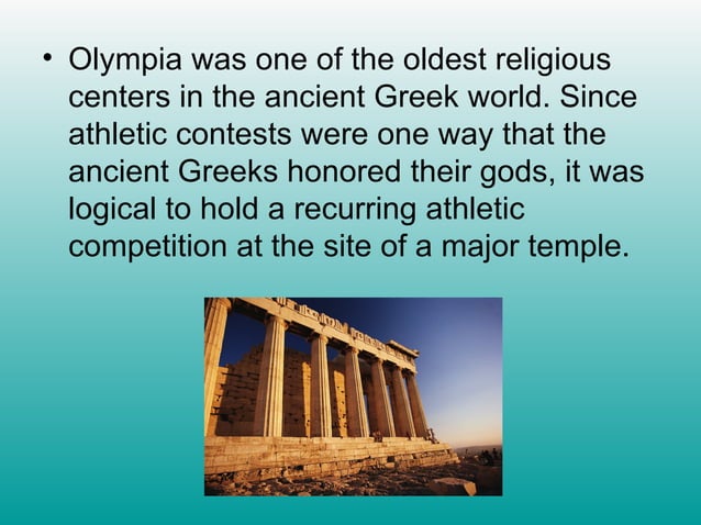 Ancient greek olympics | PPT | Olympic Sports | Sports