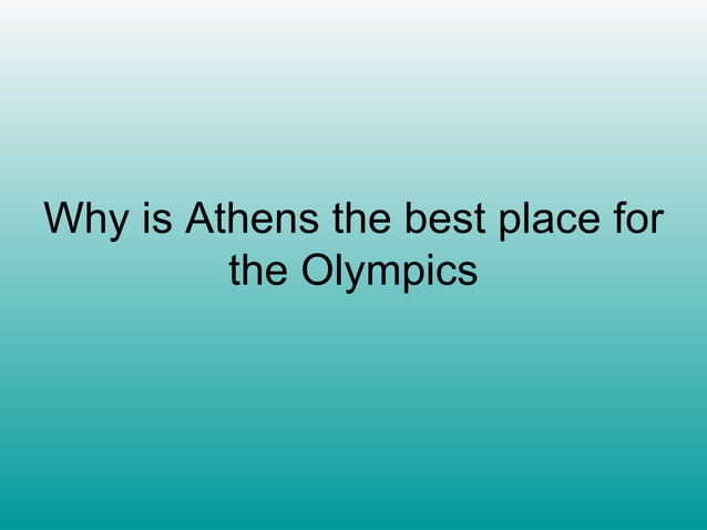 Ancient greek olympics | PPT | Olympic Sports | Sports