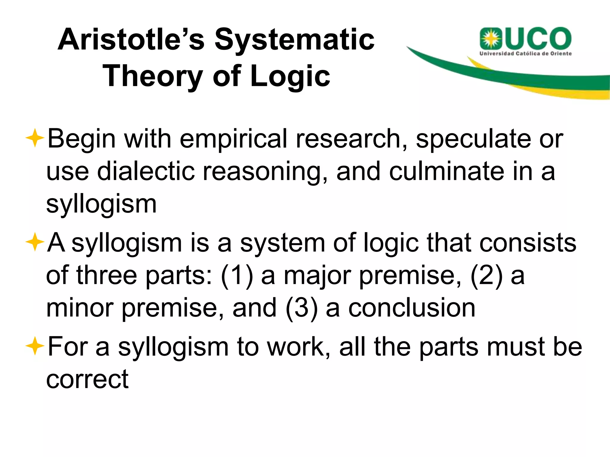 Ancient greek philosophers legacy - vr redes | PPTX