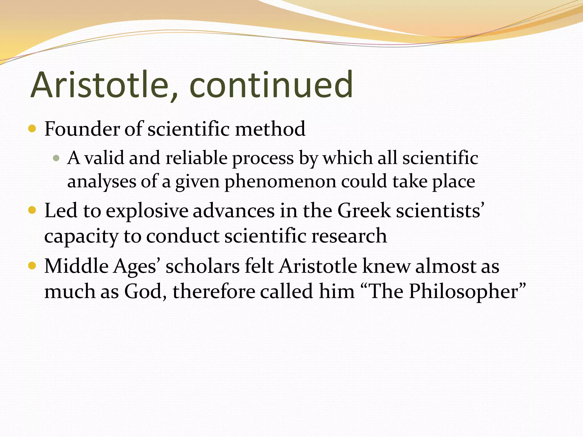 Ancient Greek Philosophy | PPTX