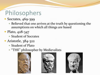Ancient Greek Philosophy | PPTX