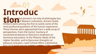 presentation on Ancient Greek Philosophy | PPTX