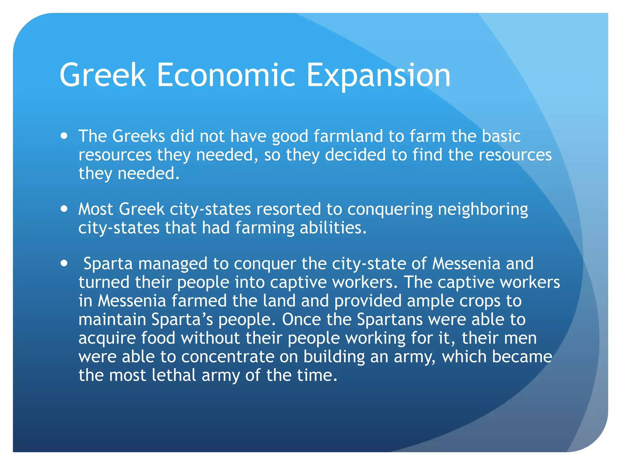 Ancient greeks greek society and economy | PDF