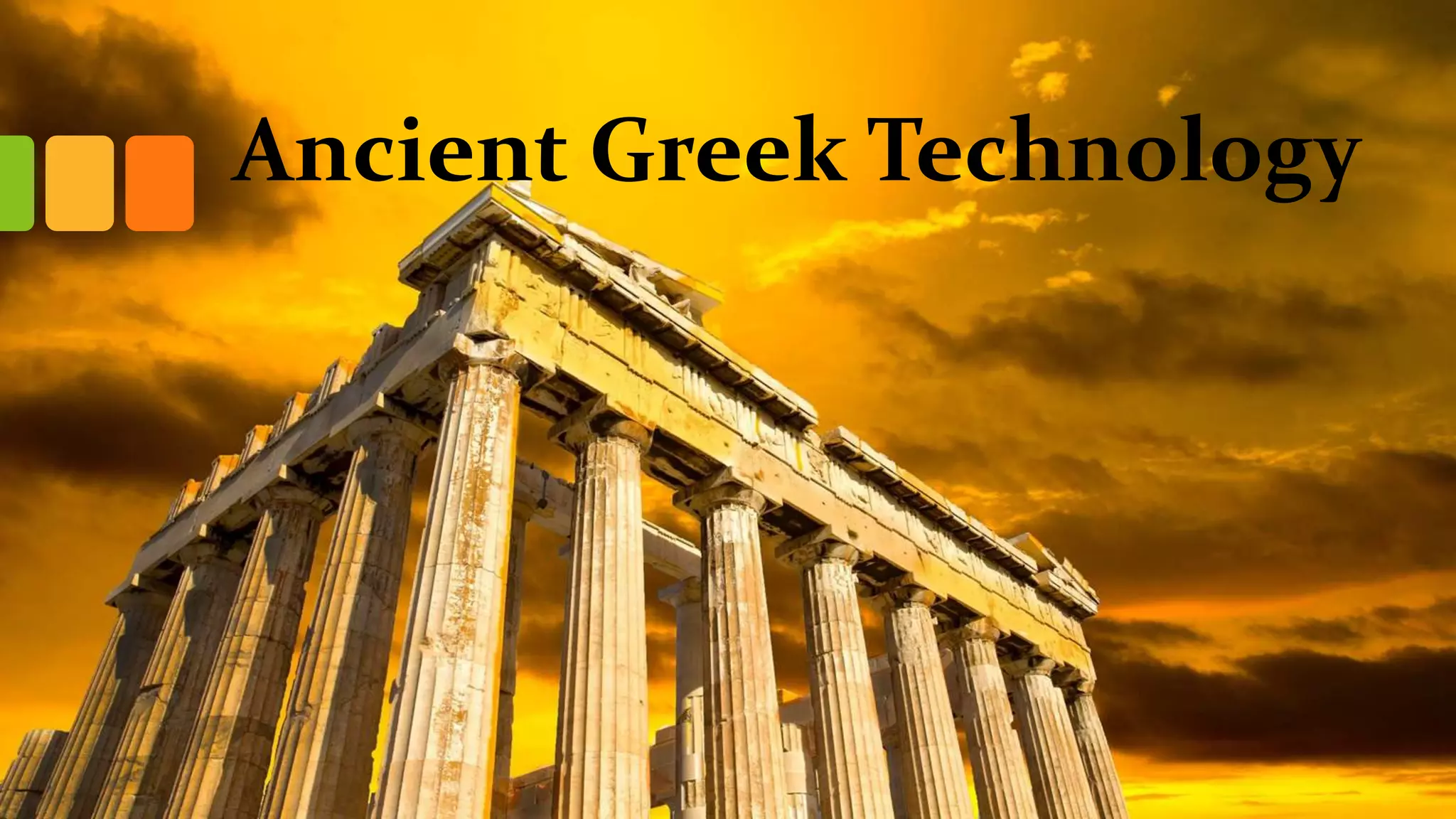 Ancient Greek Technology | PPTX