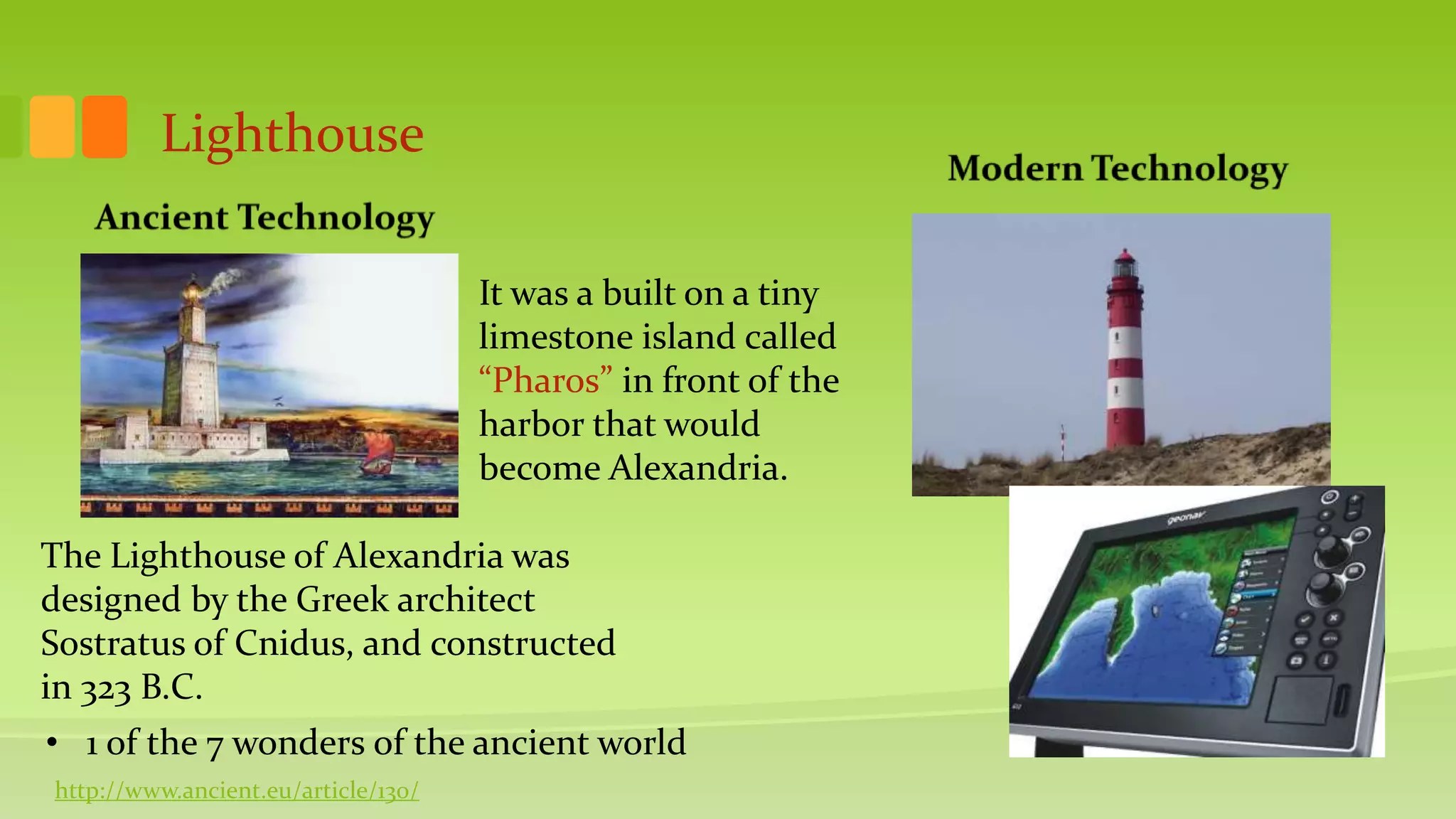 Ancient Greek Technology | PPTX