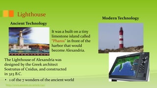 Ancient Greek Technology | PPTX