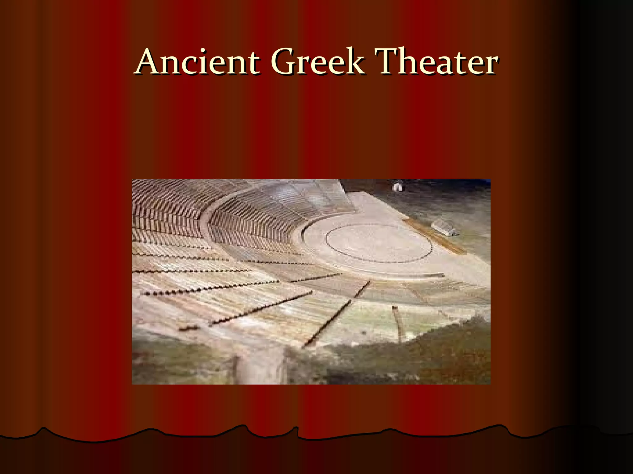 Ancient Greek Theater | PPT